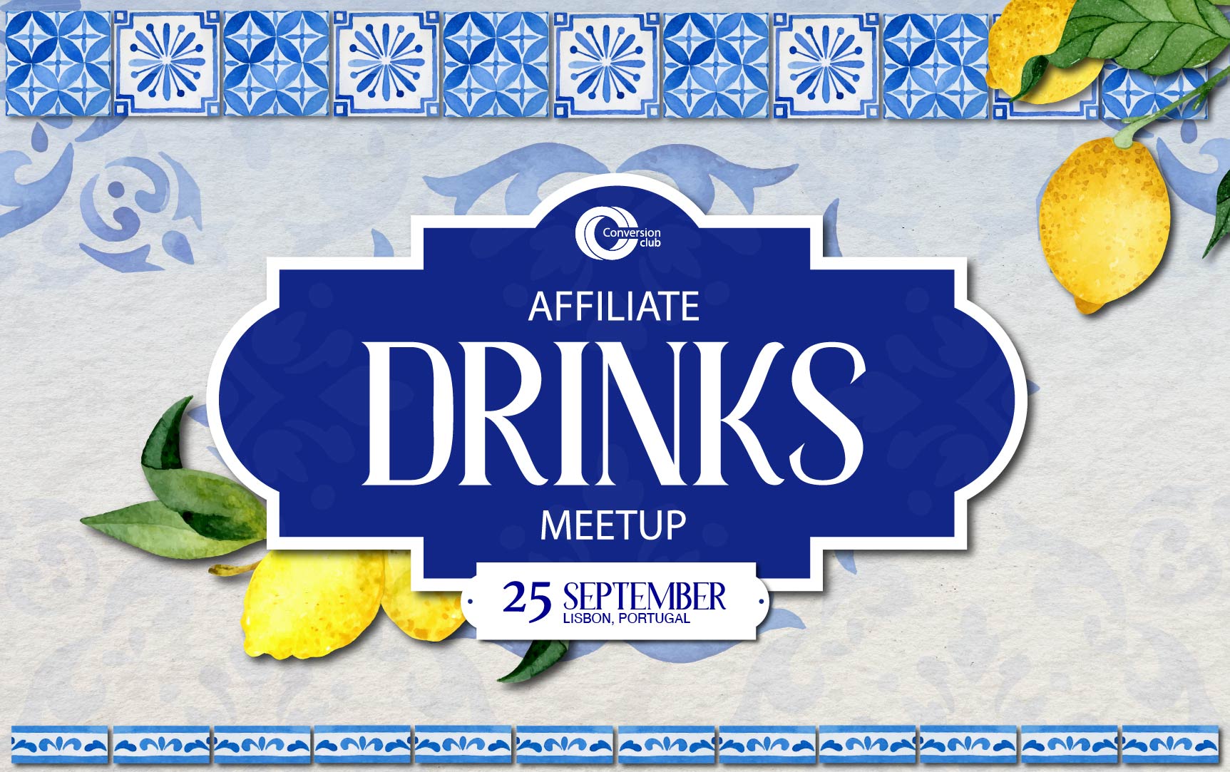 Affiliate Drinks Meetup 2024 від Conversion Club: Лісабон | "Палай" медіа