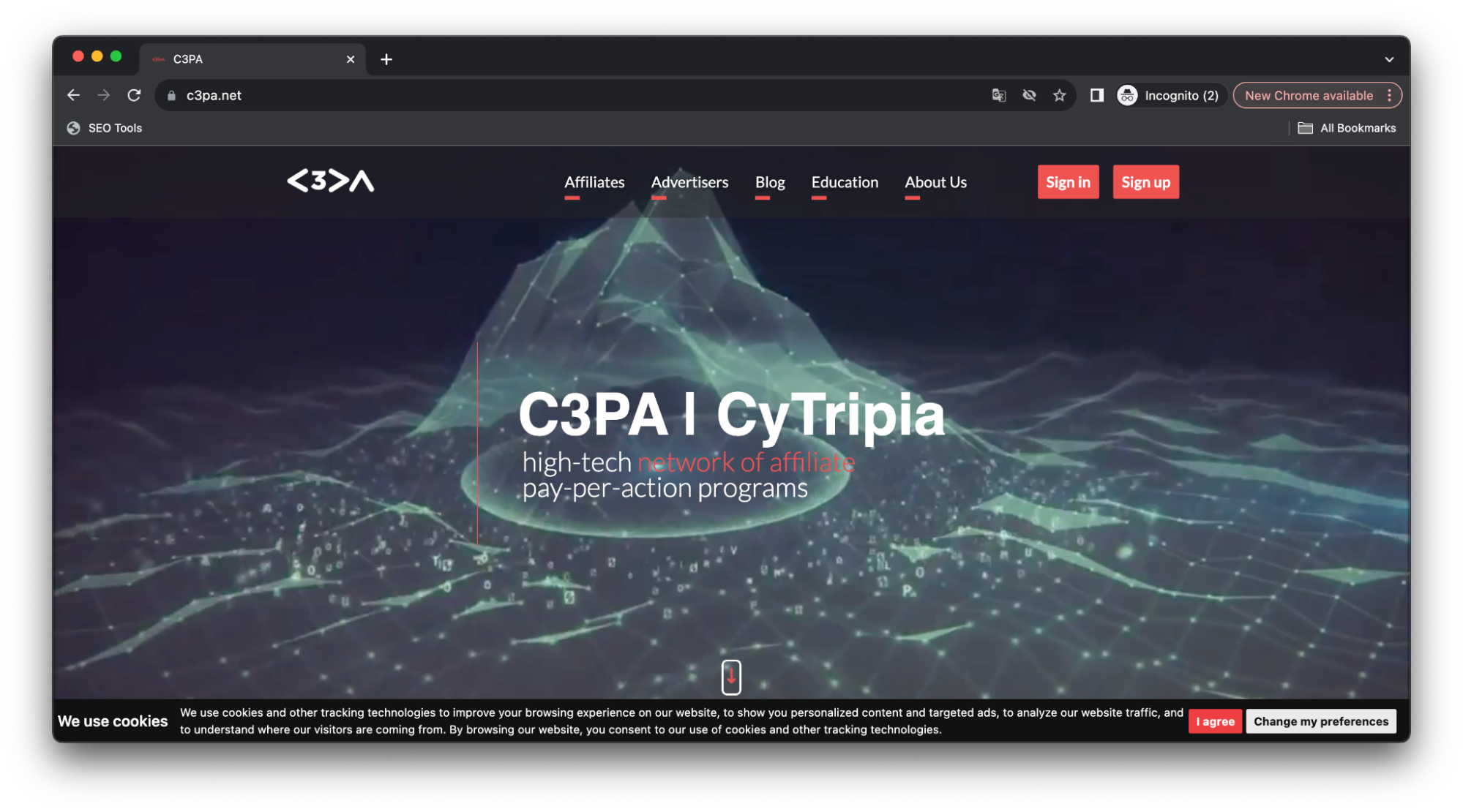 Огляд партнерки C3PA Network: 2500+ оферів в 50 країнах | "Палай" медіа