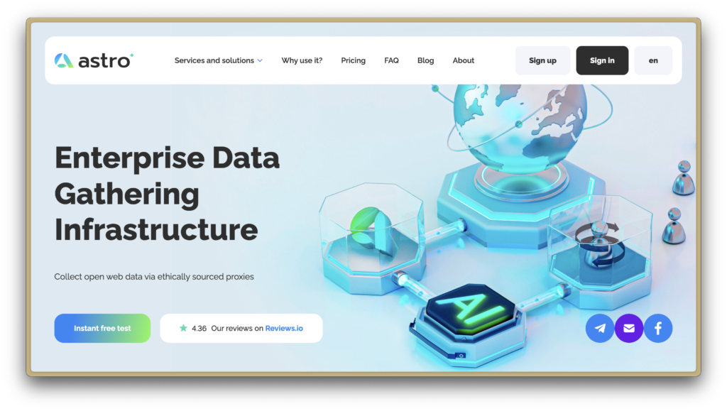 Review of AstroProxy: Enterprise Data Gathering Infrastructure | PALAI MEDIA