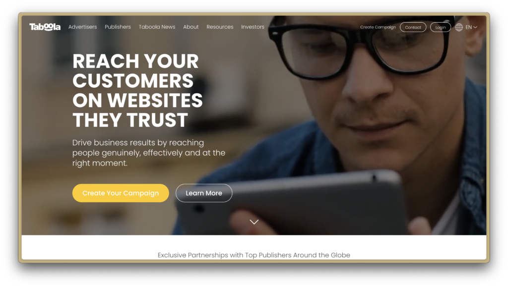 Огляд рекламної мережі Taboola: 1.4+ мільярди показів щодня | "Палай" медіа