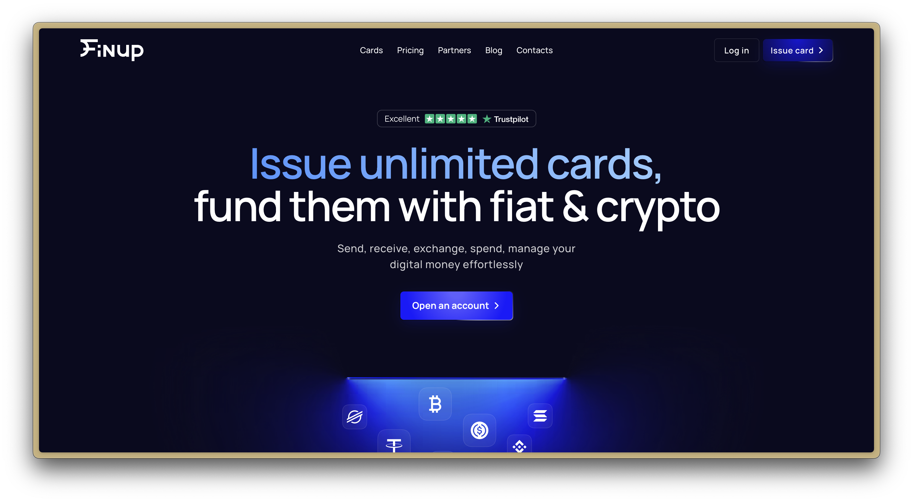 Огляд Finup.io: віртуальні карти для медіабаїнгу | "Палай" медіа
